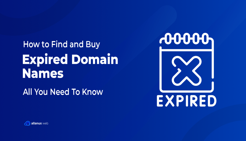 How to Find and Buy Expired Domain Names - Allanux Web