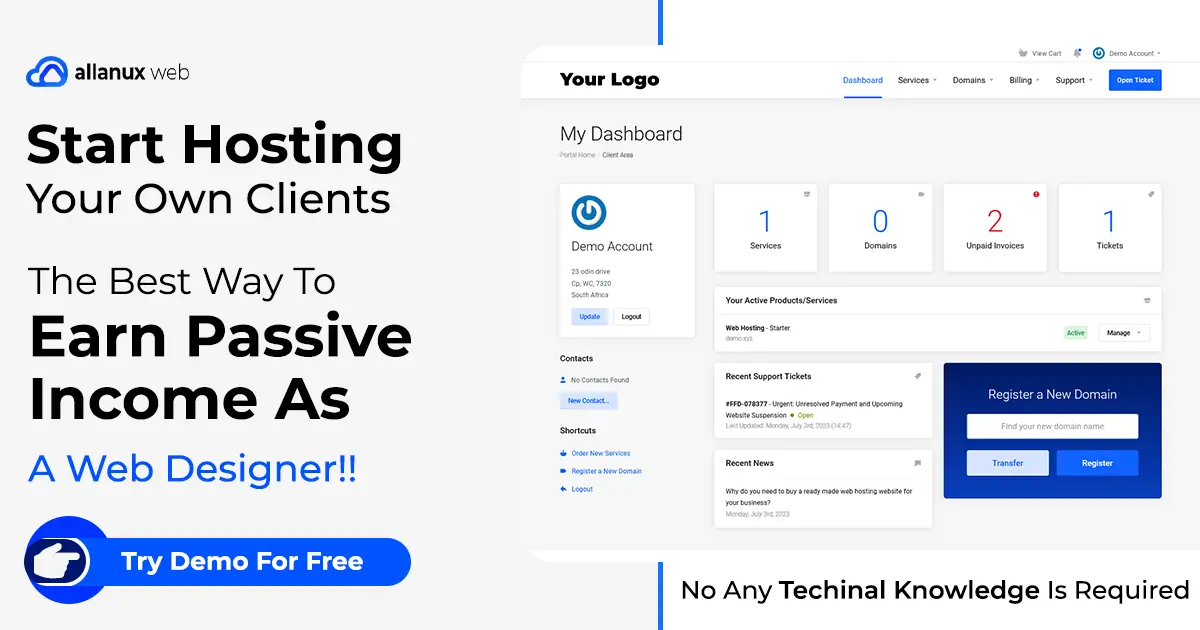 Resellersweb Hosting Resellerwhm Demo
